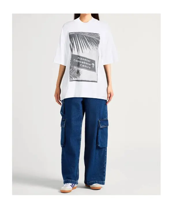 Farm Rio Short-sleeved T-shirt With Graphic Print