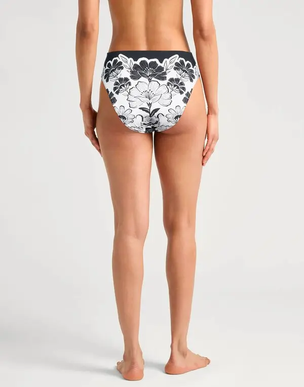 Farm Rio High Waisted Floral Bikini Bottoms