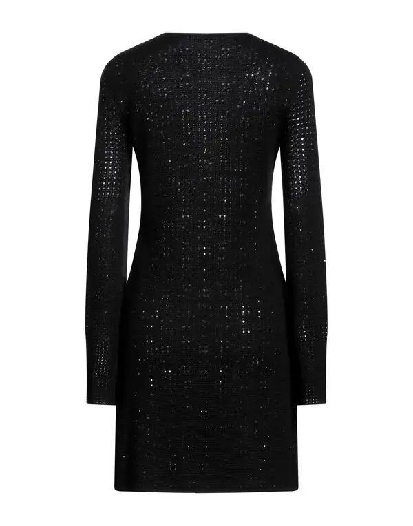 Chloé Solid Color Knitted Long Sleeve Dress