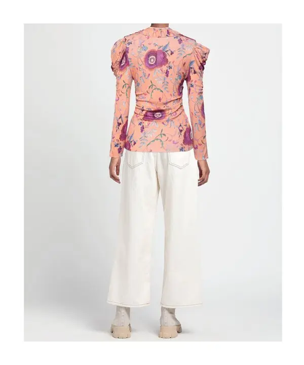 Isabel Marant Étoile Floral Long-sleeve Blouse