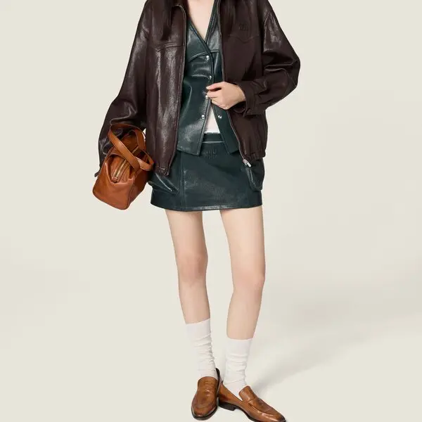 Miu Miu Zip-up Blouson Jacket