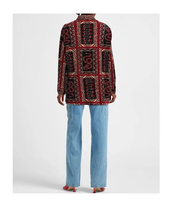 Farm Rio Long-sleeved Printed Shirt