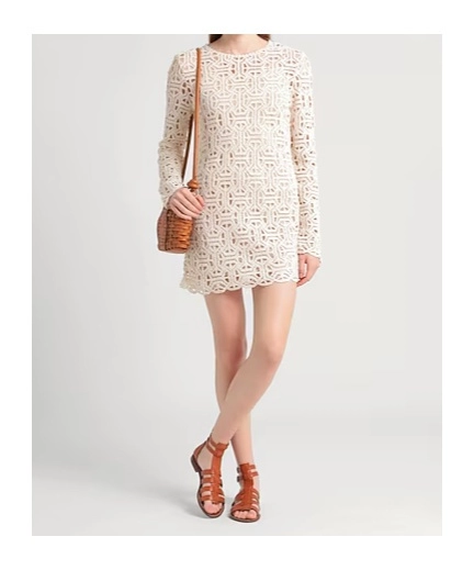 MAXCO. Max&co. Lace Dress With Long Sleeves