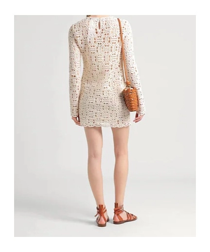 MAXCO. Max&co. Lace Dress With Long Sleeves