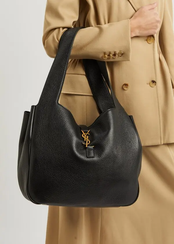 Saint Laurent Bea Leather Tote