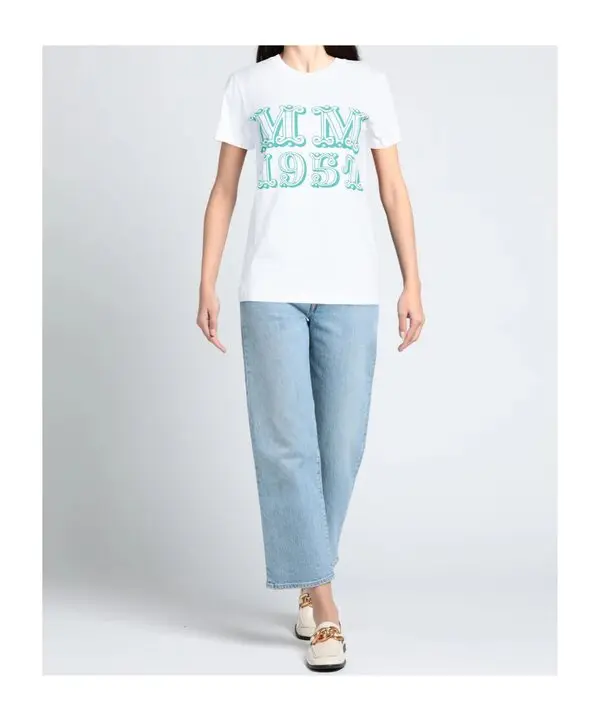 Max Mara Logo Crew Neck T-shirt