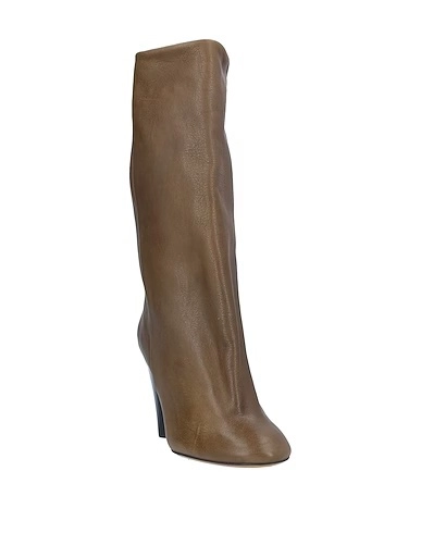 Isabel Marant Étoile Leather Belted Tapered Heel Boots