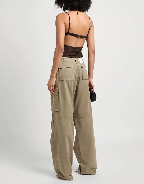 Jacquemus Solid Color Sleeveless Dress Made Of Mesh Fabric