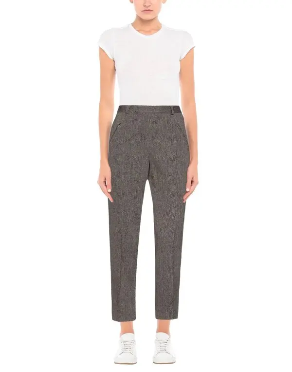 MAISON MARGIELA Tapered Trousers In Herringbone