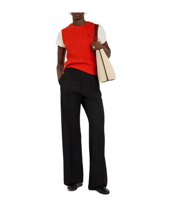 Polo Ralph Lauren Cable-knit Cotton Vest