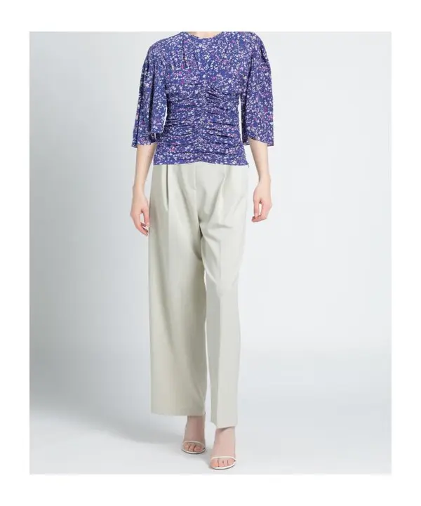 Isabel Marant Étoile Draped Top With Zipper Closure - Blue