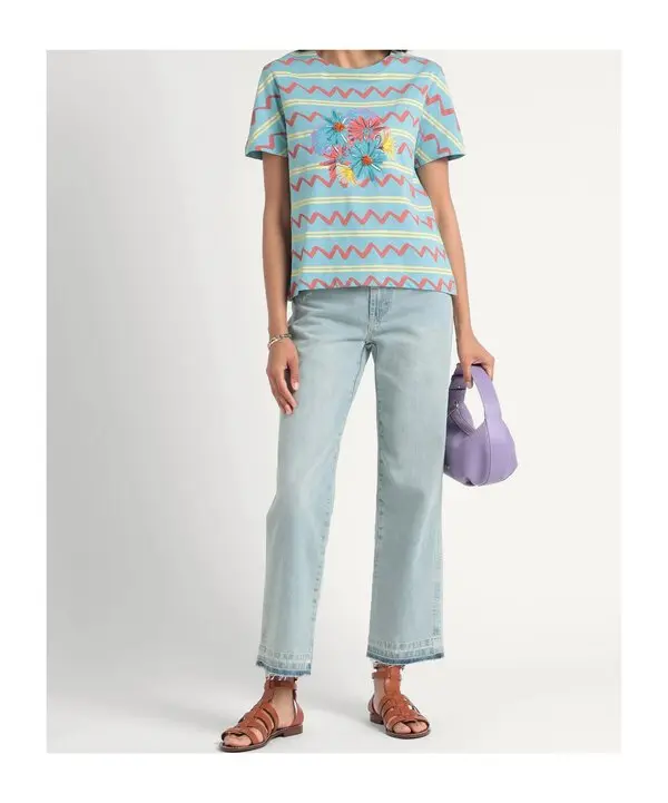 MAXCO. Max&co. Floral Embellished T-shirt