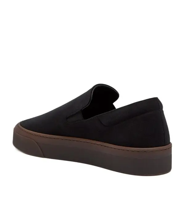 THE ROW Canvas Slip-on Sneakers