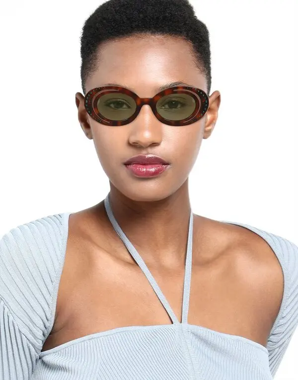 Marni Fashion Leopard Print Sunglasses