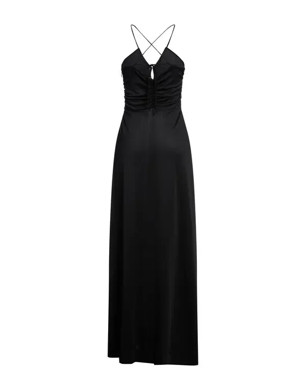 GANNI Maxi Dress With V-neck And Sleeveless Design