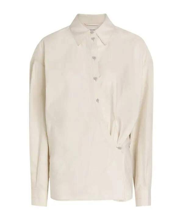 LEMAIRE Twisted Cotton-blend Poplin Shirt
