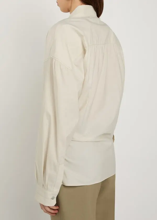 LEMAIRE Twisted Cotton-blend Poplin Shirt