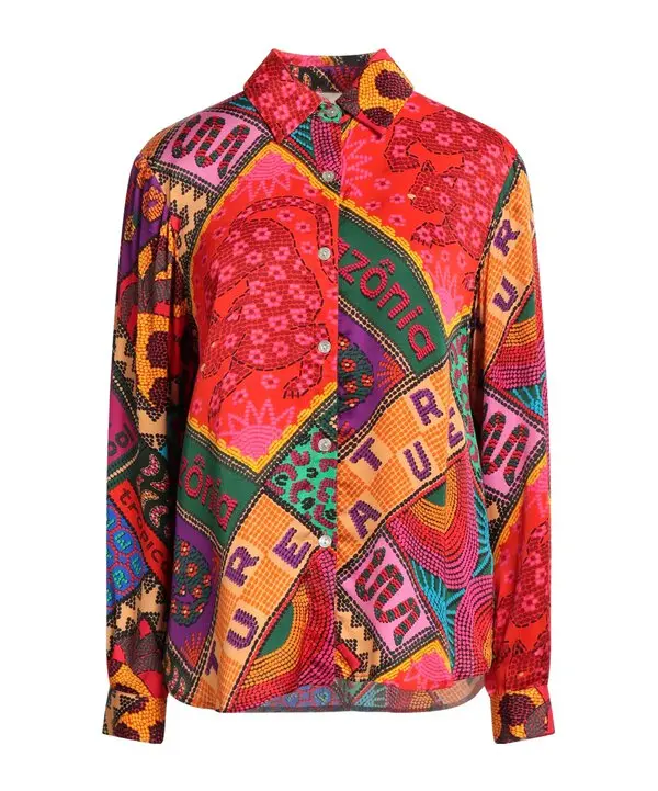 Farm Rio Printed Long-sleeved Shirt
