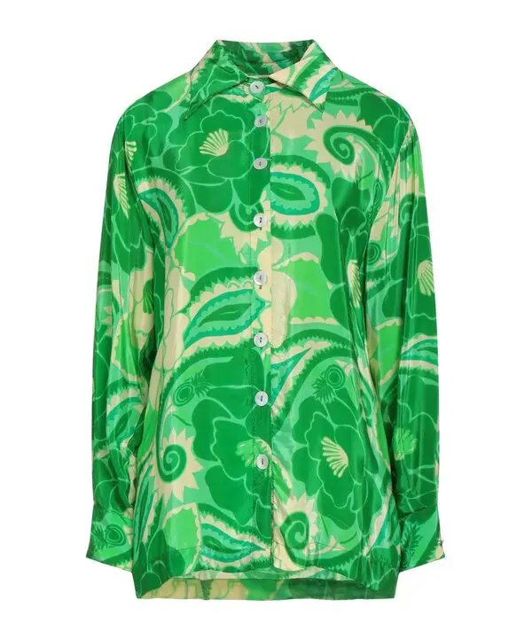 Farm Rio Long-sleeve Printed Shirt