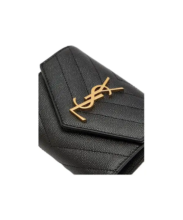 Saint Laurent Envelope Wallet With Logo