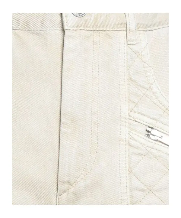 Isabel Marant Étoile Minimalist Solid Color Straight Leg Jeans