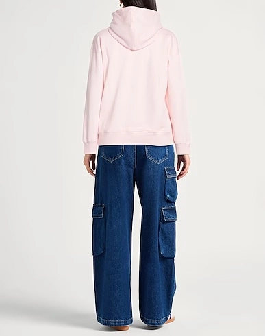 GANNI Hooded Long Sleeve Sweatshirt