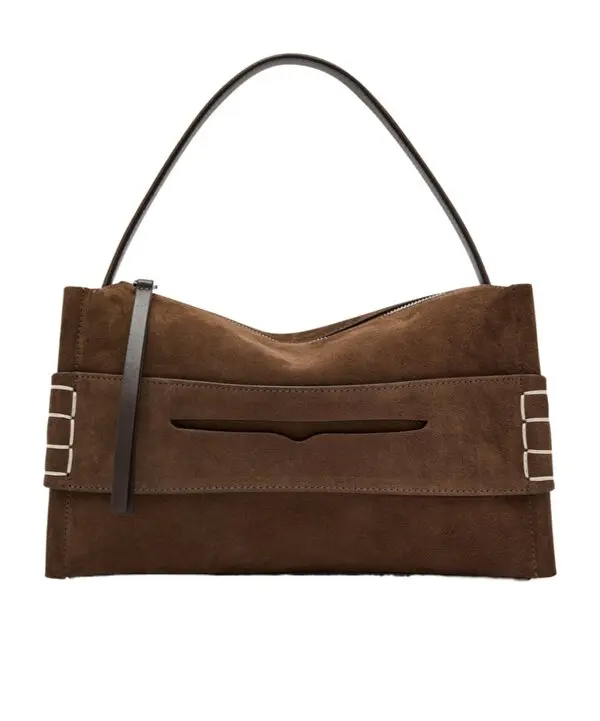 J.W.ANDERSON Loafer Suede Shoulder Bag
