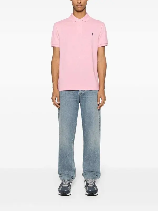 Polo Ralph Lauren Logo Embroidered Short-sleeved Polo Shirt