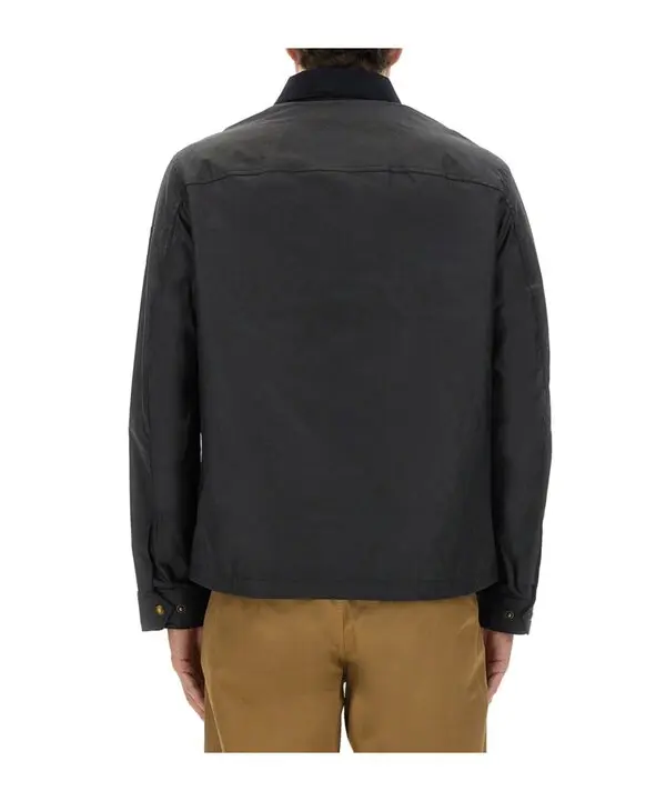 Belstaff Waxed Velvet-collar Jacket