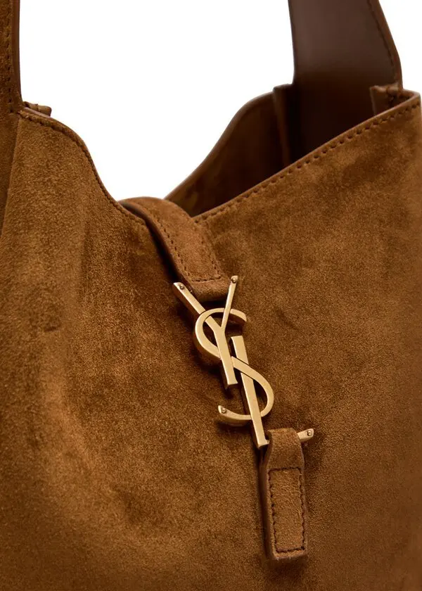 Saint Laurent Le 5 À 7 Small Suede Hobo Bag