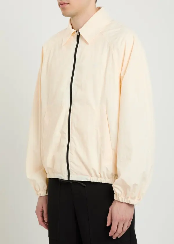 Jacquemus Le Coupe Vent Shell Jacket With Embroidered Logo