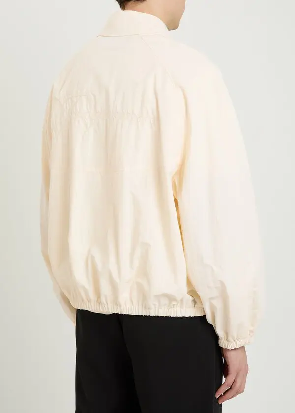 Jacquemus Le Coupe Vent Shell Jacket With Embroidered Logo