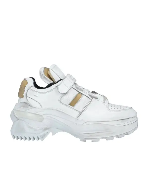 MAISON MARGIELA Distressed Sneakers - White