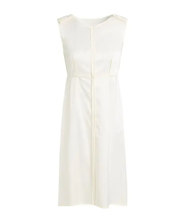 MAISON MARGIELA Solid Color Sleeveless Bodycon Dress