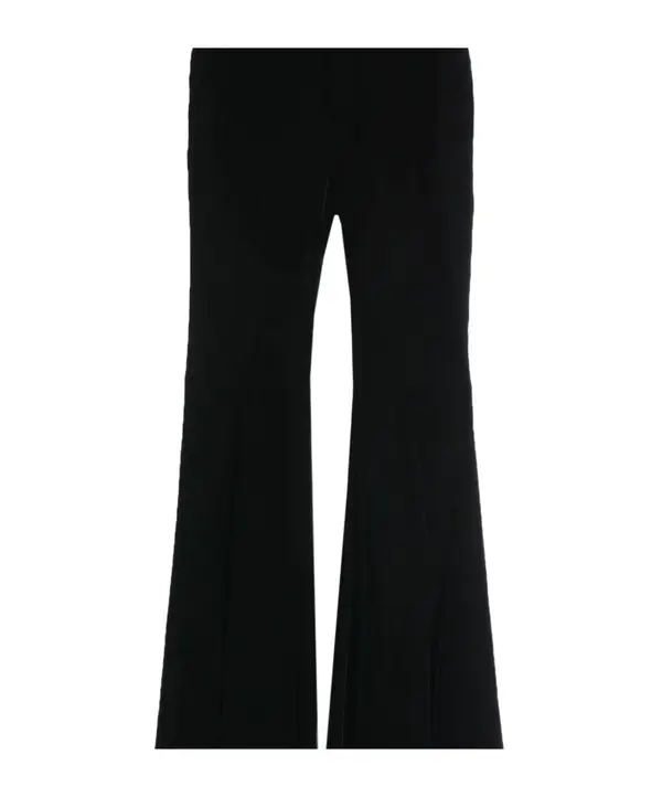 Saint Laurent Velvet Flare Trousers