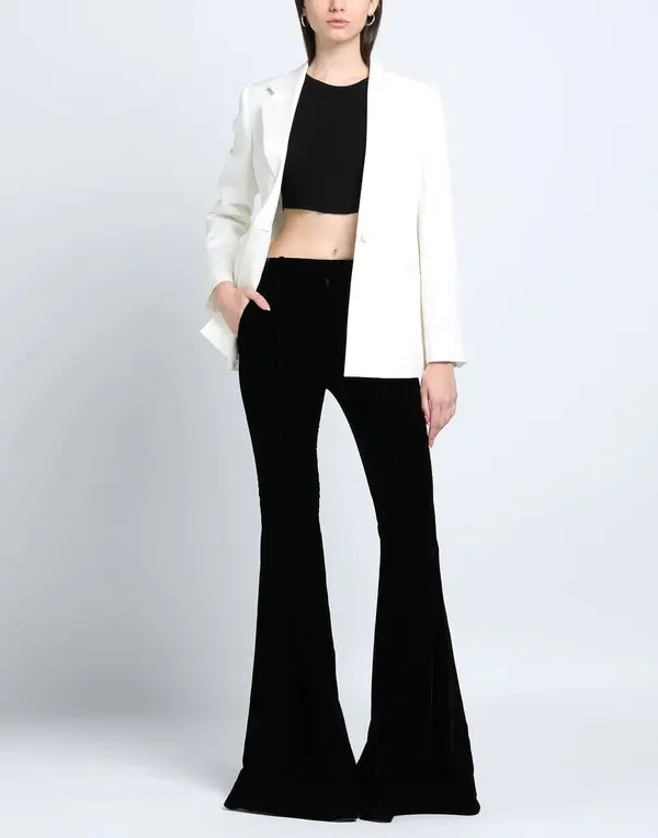 Saint Laurent Velvet Flare Trousers