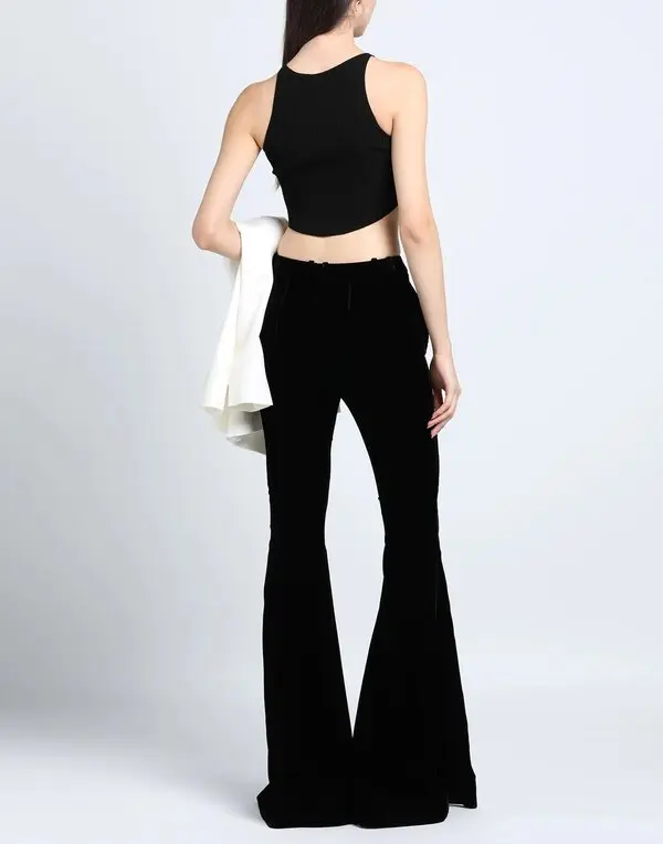 Saint Laurent Velvet Flare Trousers