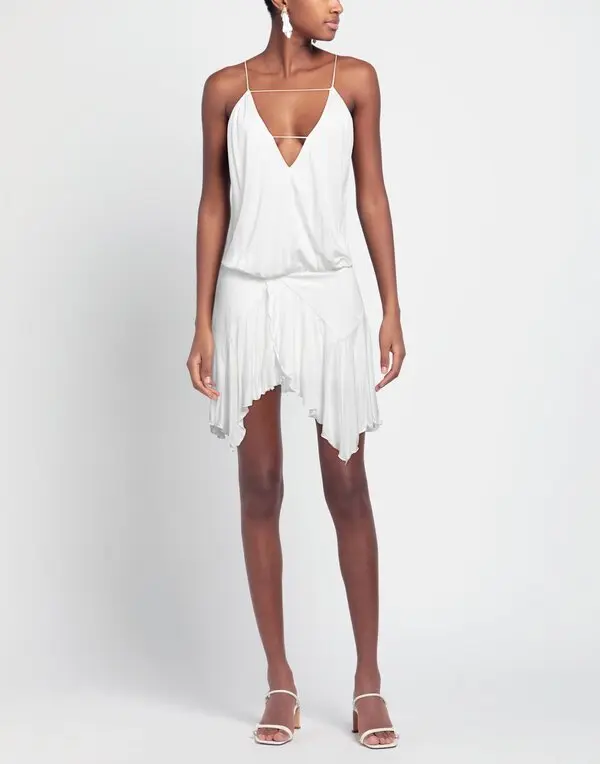 Isabel Marant Étoile Solid Color Sleeveless Square Neck Dress