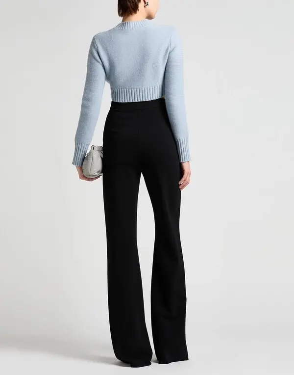 Max Mara Solid Color Flared Pants