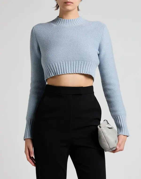 Max Mara Solid Color Flared Pants