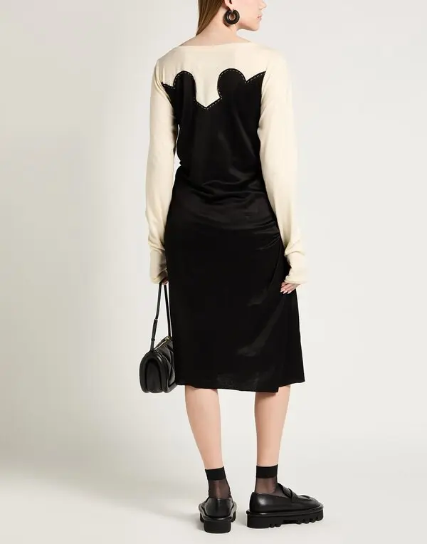 MAISON MARGIELA Color-block Knit Dress