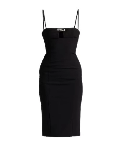 GANNI Camisole Dress - Black