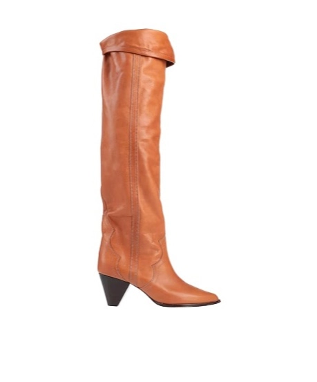Isabel Marant Étoile Leather Boots With Tapered Heel