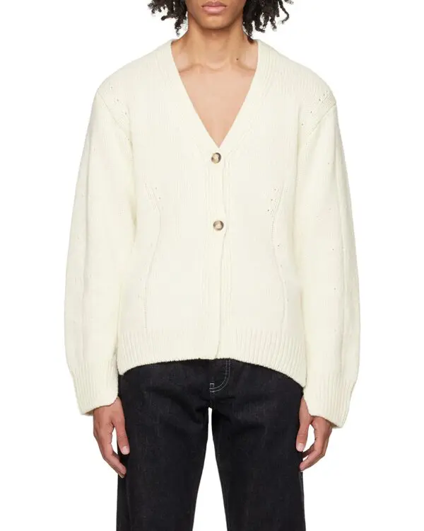 Helmut Lang V-neck Tailored Cardigan
