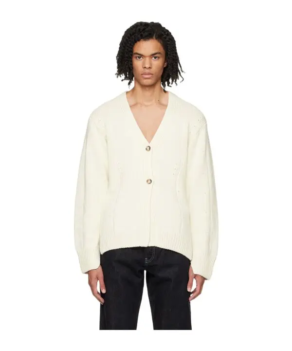 Helmut Lang V-neck Tailored Cardigan