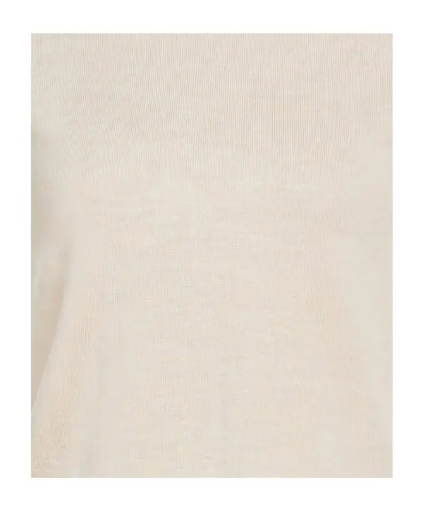 Sportmax Solid Color Sleeveless Knit Top