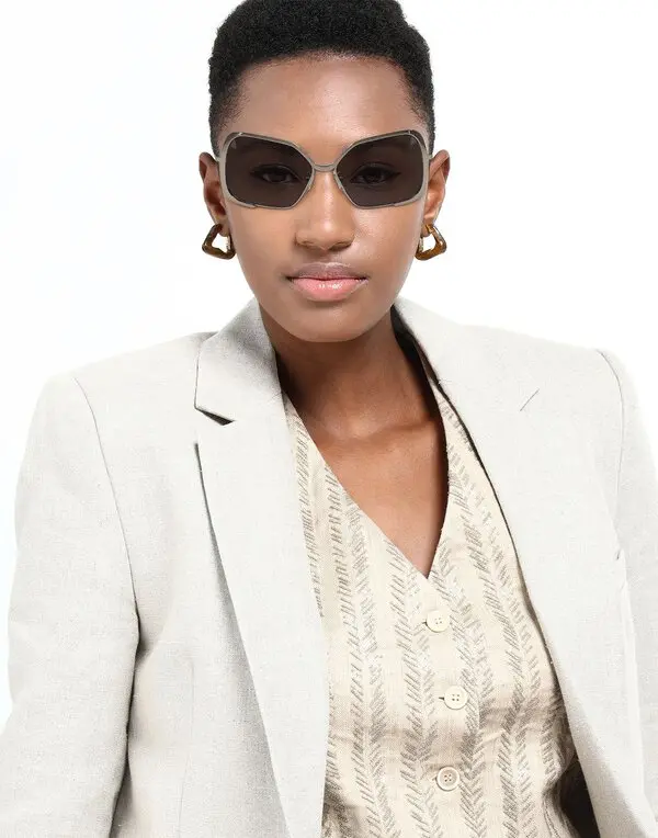 Marni Casual Geometric Sunglasses