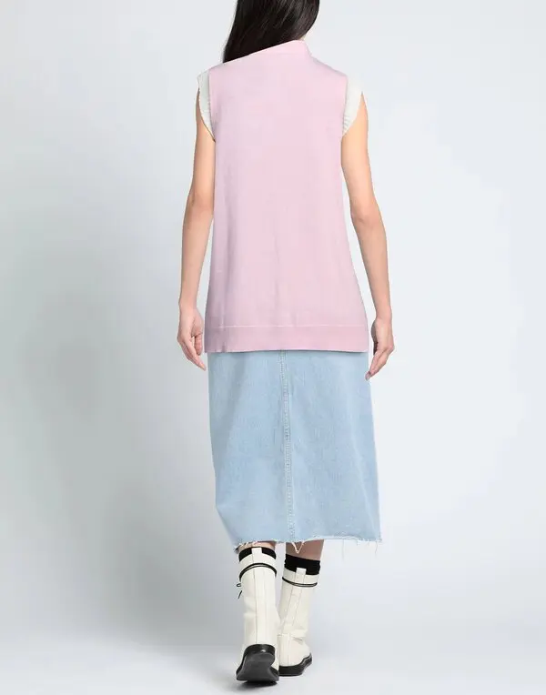 GANNI Solid Color Knitted Waistcoat