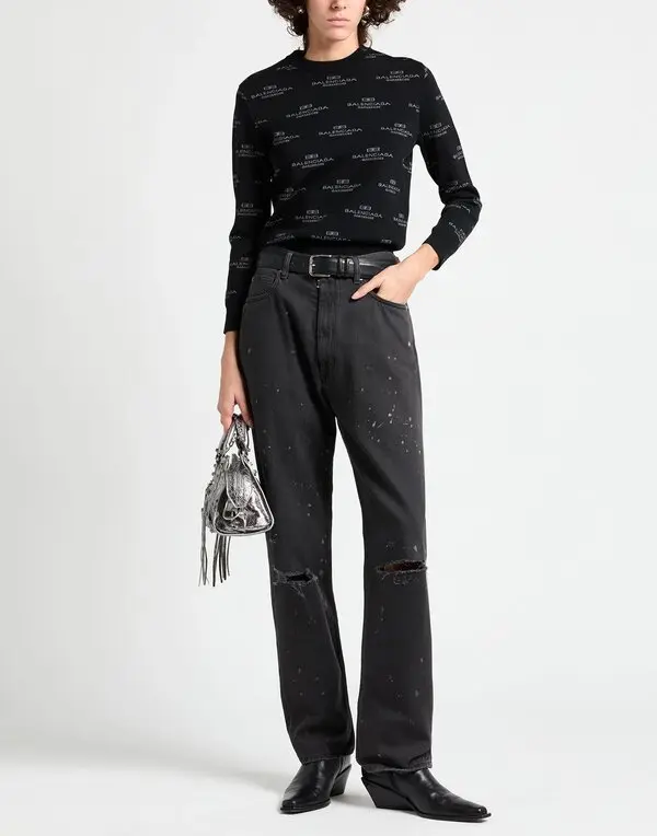 MAISON MARGIELA Tie-dye Ripped Straight-leg Jeans