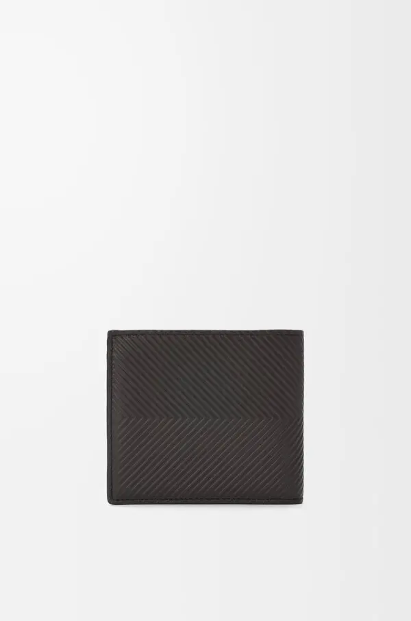 Loewe Bifold Coin Wallet In Textured Classic Calfskin